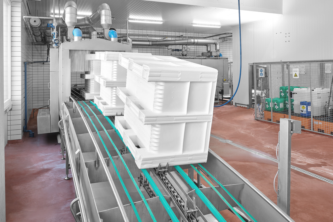 Industrie-Waschanlage in der Convenience-Industrie: Mohn GmbH