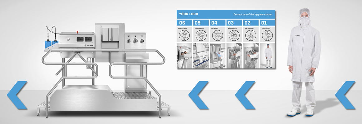 Customised graphic boards for hygiene areas - Durable, dimensionally ...