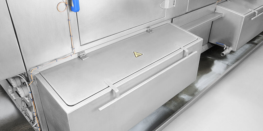 KLT washing systems with drying for industry: Mohn GmbH