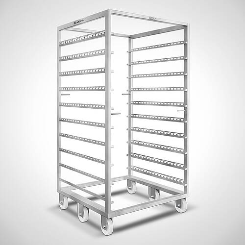 H-shape smoke trolley: Mohn GmbH