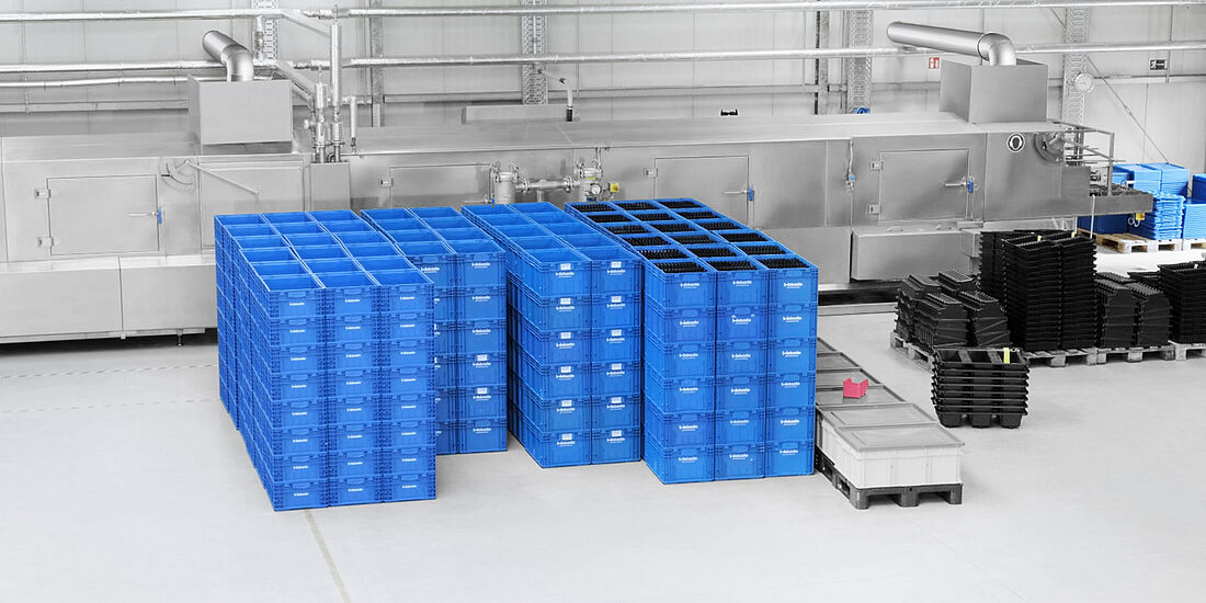 KLT washing systems with drying for industry: Mohn GmbH