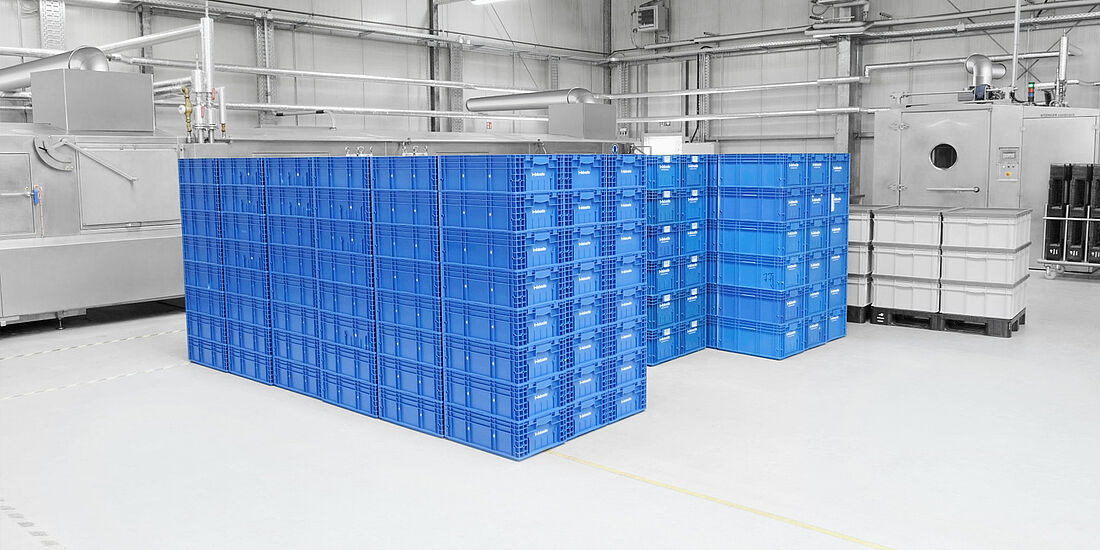 KLT washing systems with drying for industry: Mohn GmbH