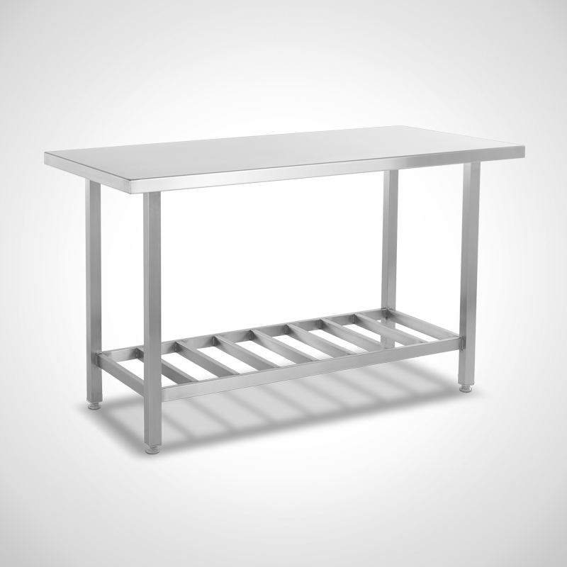 Worktable base frame: storage grate: Mohn GmbH