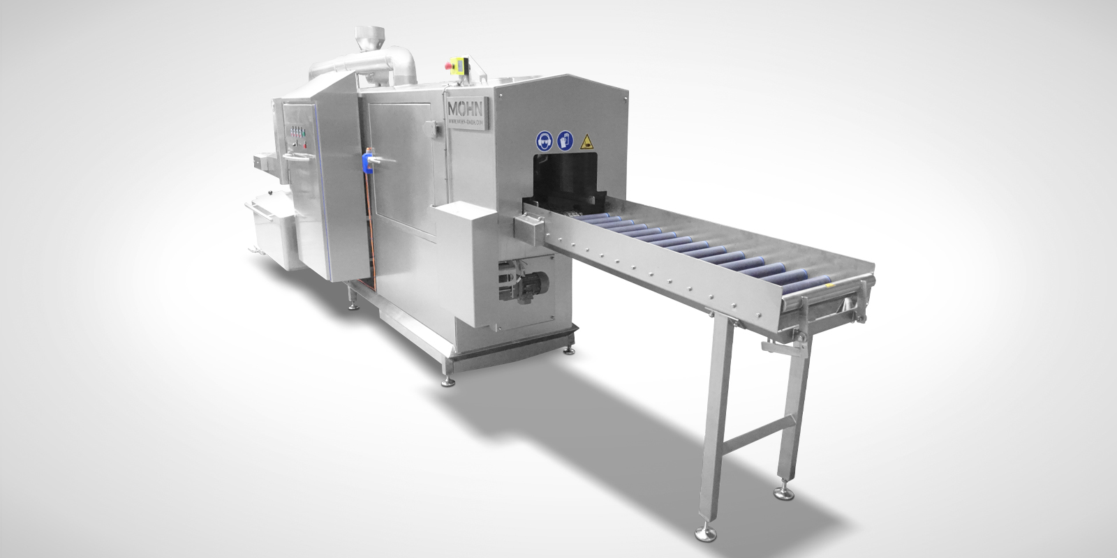 Industrial washing machine - cans, buckets, bagged products: Mohn GmbH