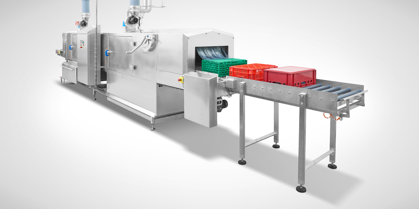 Industrie-Waschanlage für die Lebensmittelindustrie: Mohn GmbH