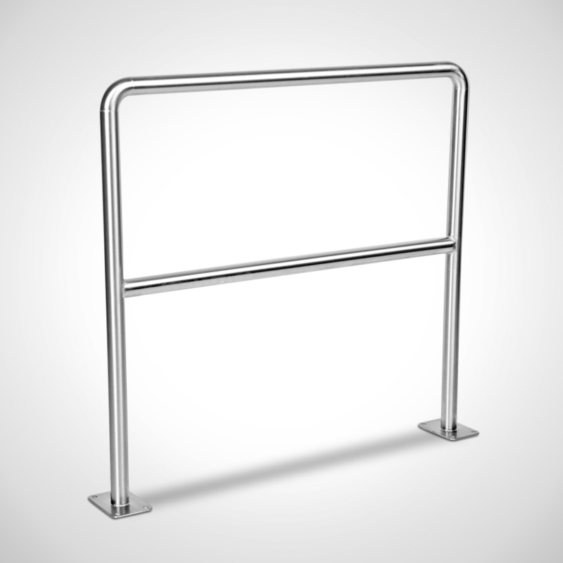 Hand rail with knee strap: Mohn GmbH