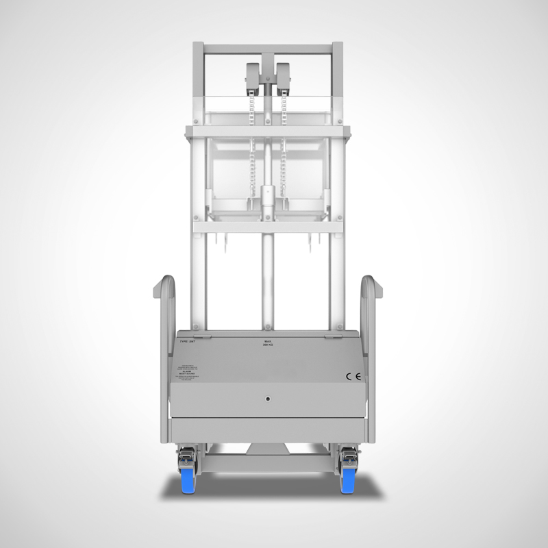 Electric bin stacker for meat bins DIN9797 - Mohn GmbH: Mohn GmbH