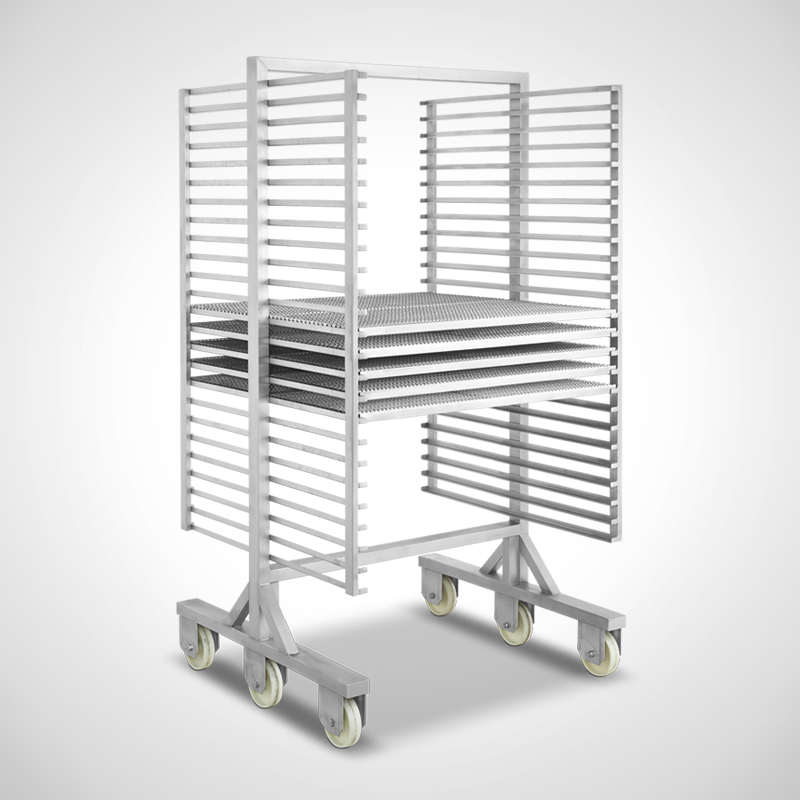 H-shape smoke trolley: Mohn GmbH