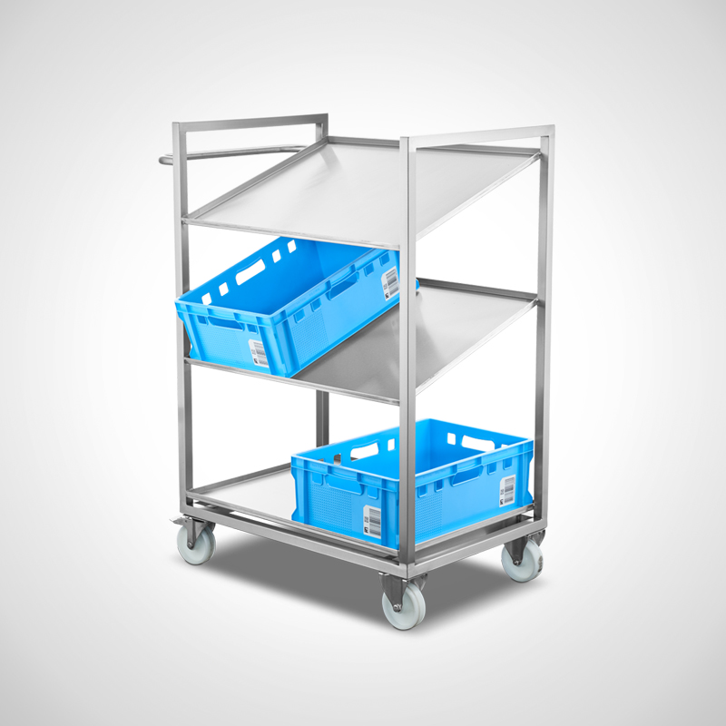 Regalwagen, fest verschweißt: Mohn GmbH