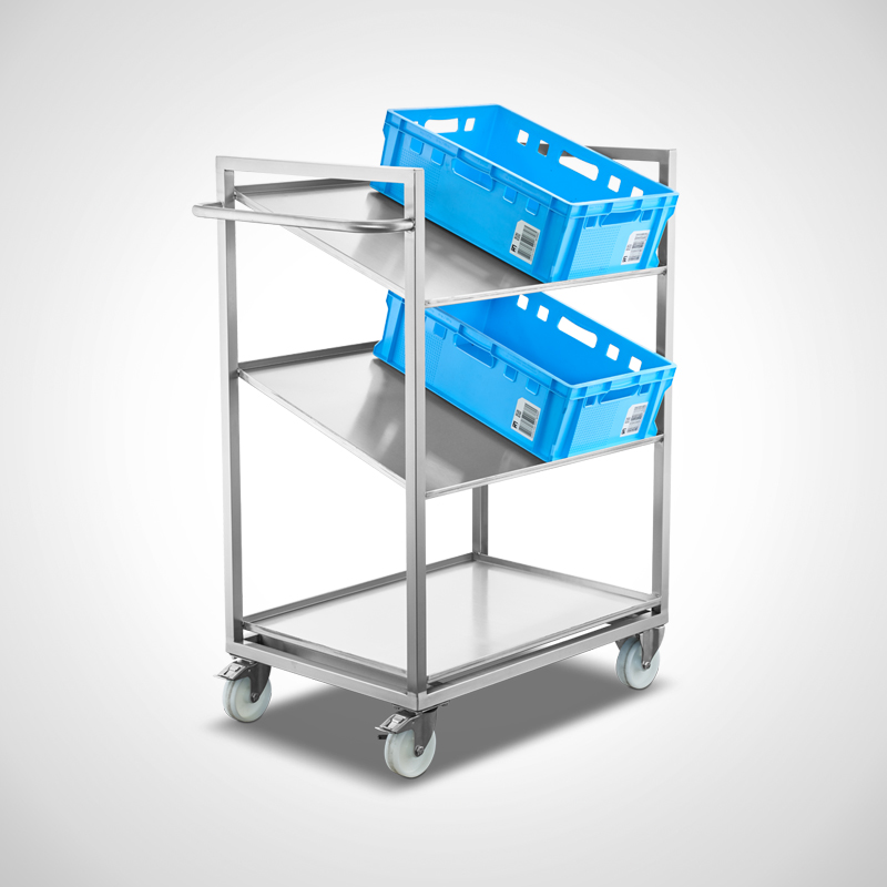 Regalwagen, fest verschweißt: Mohn GmbH