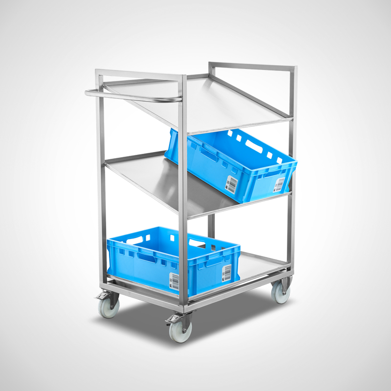 Regalwagen, fest verschweißt: Mohn GmbH