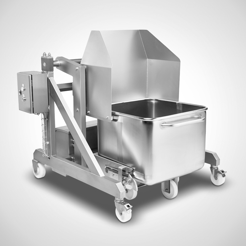 Swing loader for standard trolleys: Mohn GmbH